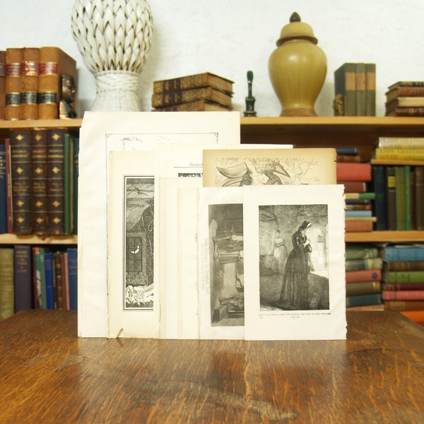 Antique Book Print - Etsy