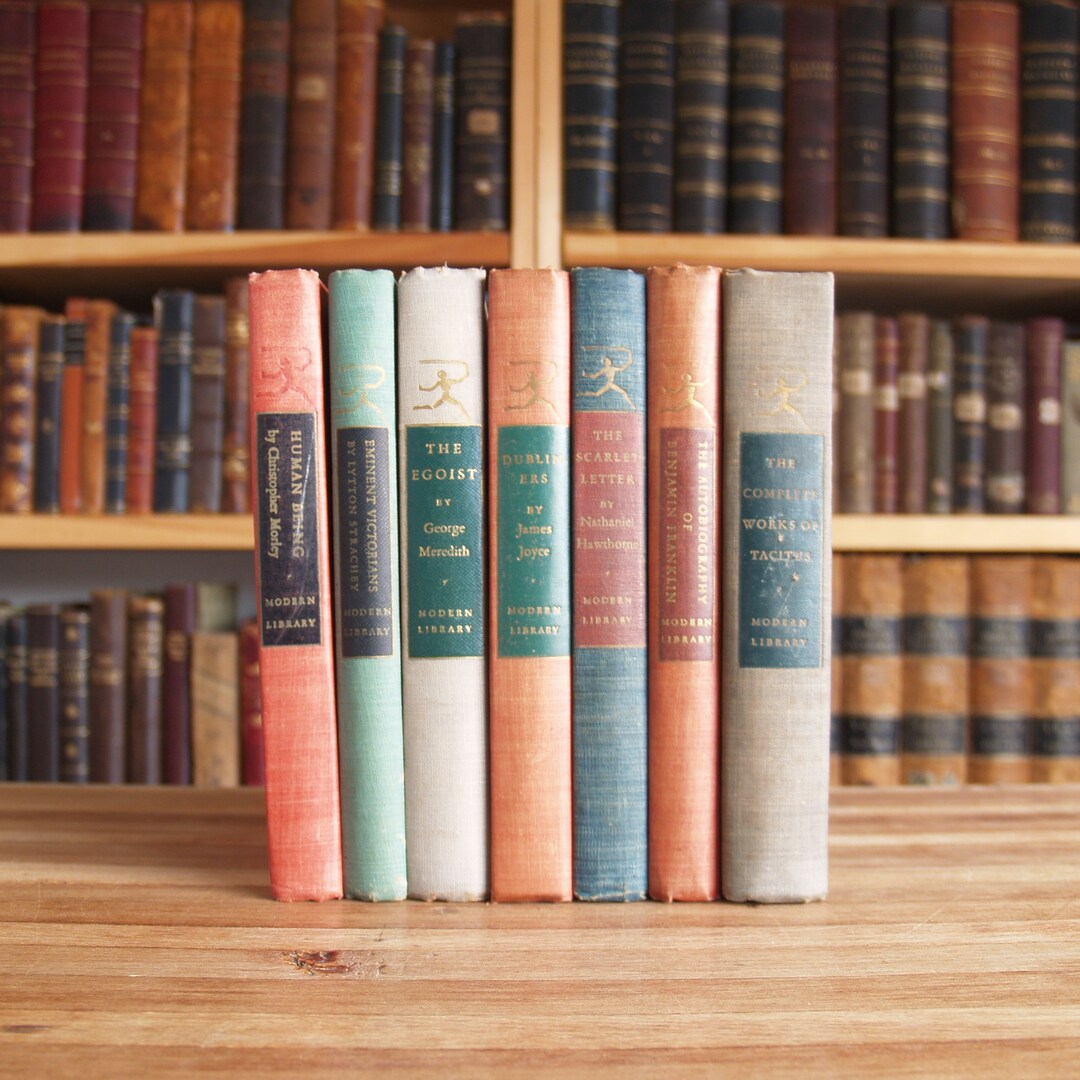 Collection of Seven Vintage Modern Library Classics Free US Shipping - Etsy