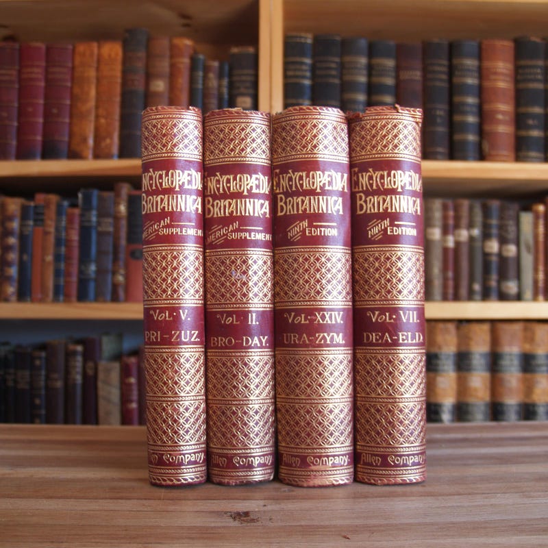 Encyclopedia Set - Etsy