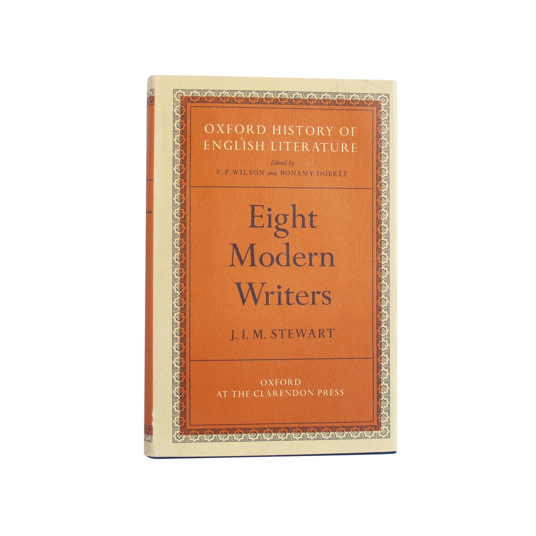 Eight Modern Writers - Vintage 1963 Oxford Press Literary Reference ...