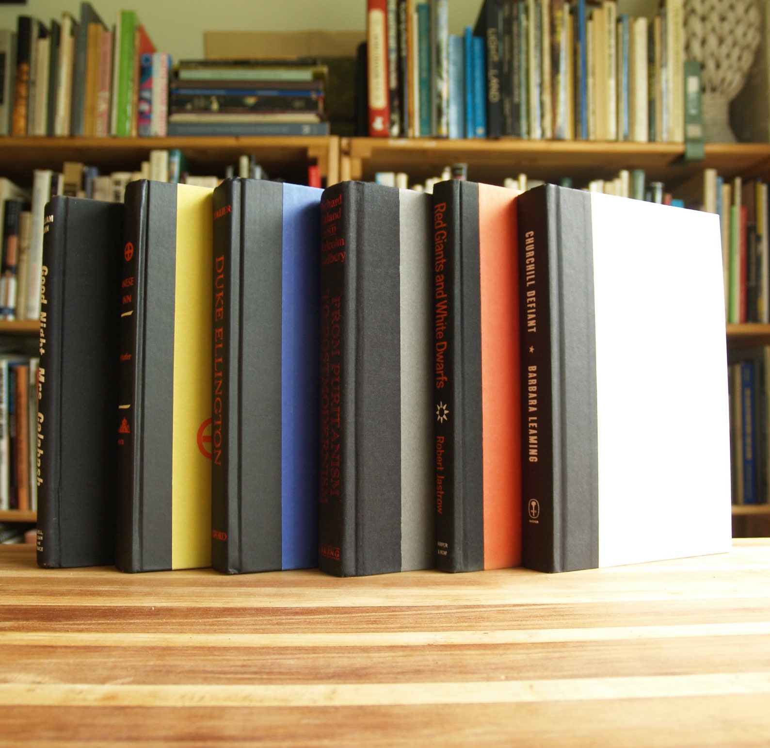 Collection of Ten Hardcover Books in Black Bindings With - Etsy