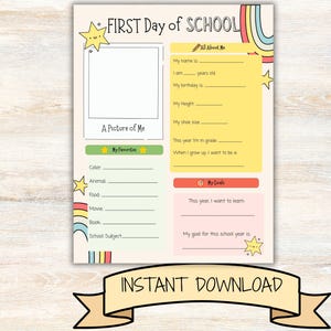 First and Last Day of School Interview | Back to School Interview ...