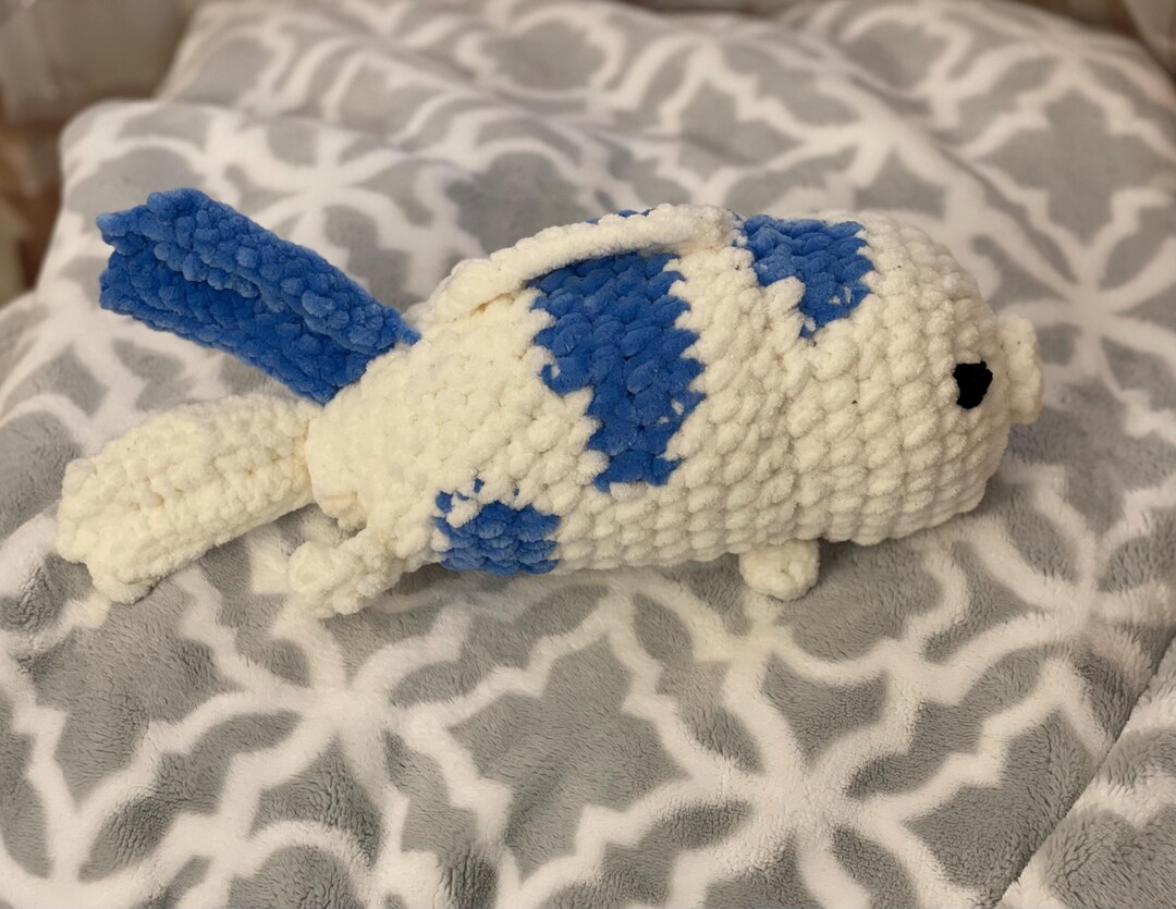 Crochet, Amigurumi, Koi Fish, Plushie - Etsy