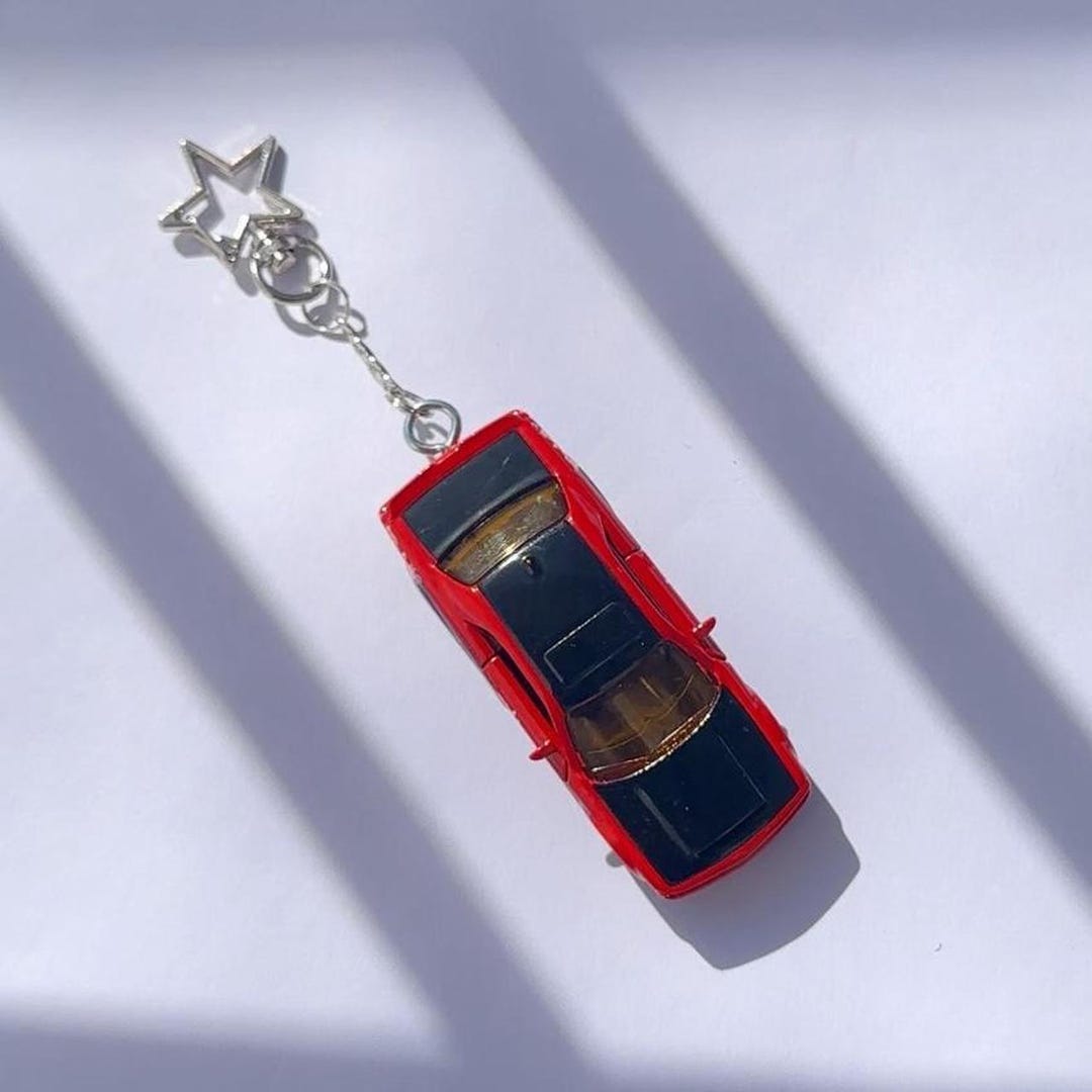 Dodge Challenger SRT Demon Keychain - Etsy