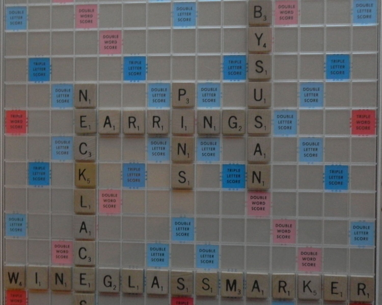 Scrabble Earrings All Letters Available Choose Any Initials - Etsy