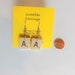 Scrabble Earrings All Letters Available Choose Any Initials Vintage ...