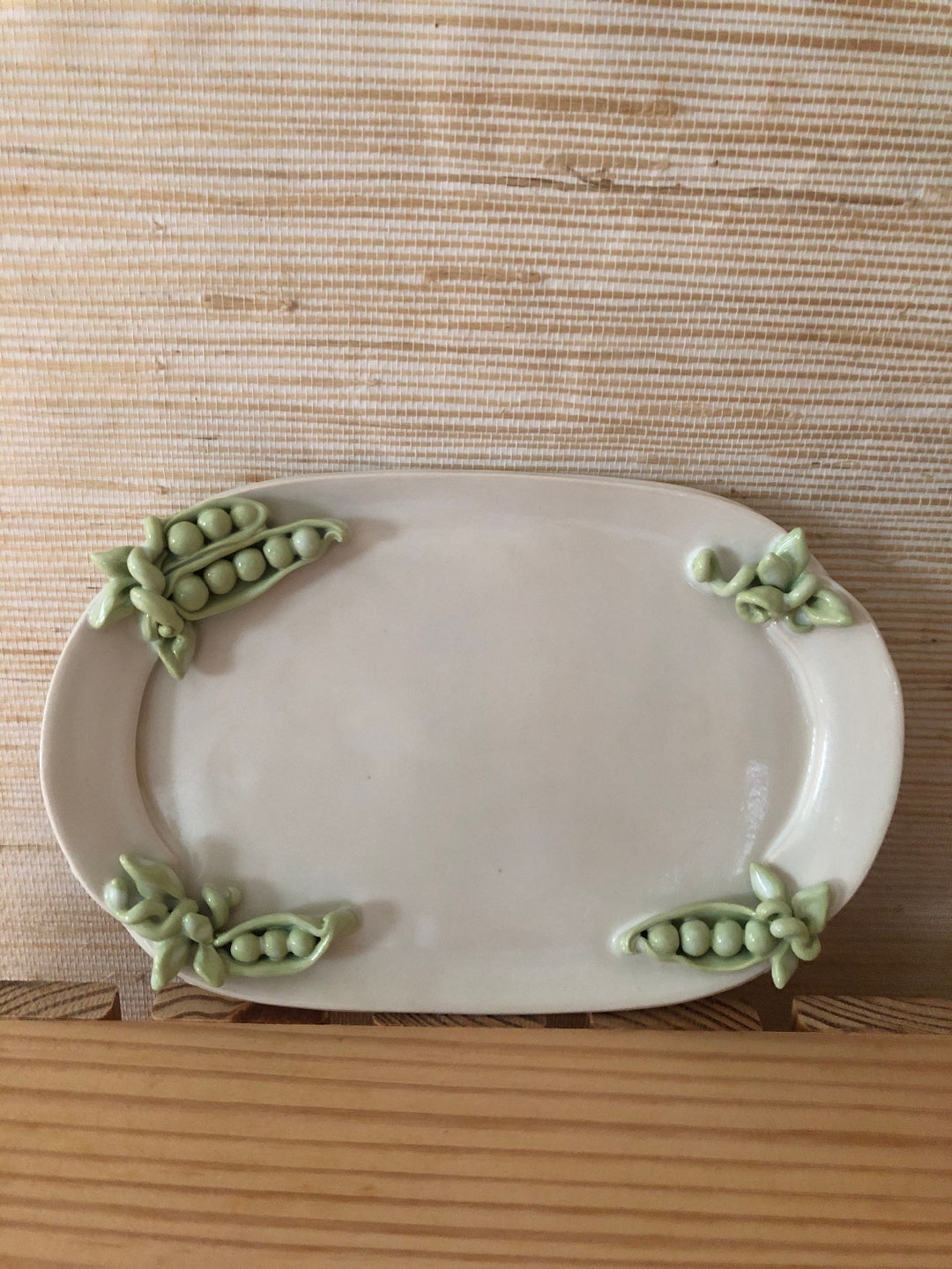 Porcelain Pea Serving Tray Dish - Etsy