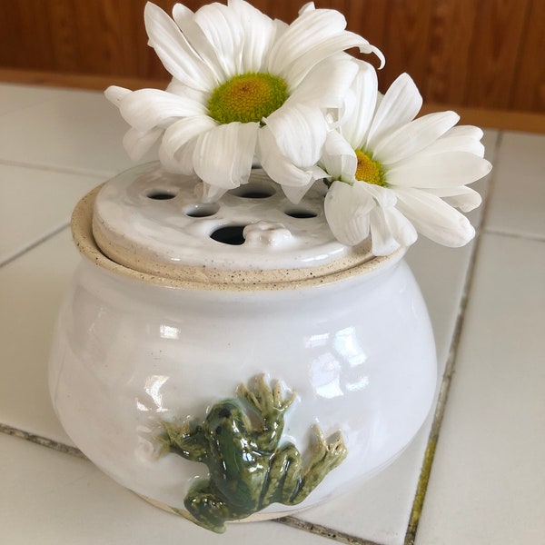 Flower Frog Vase - Etsy