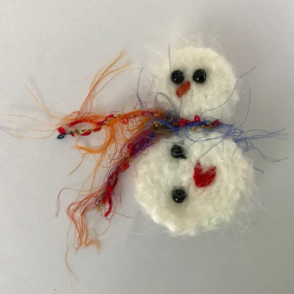 Snowman Pin - Etsy