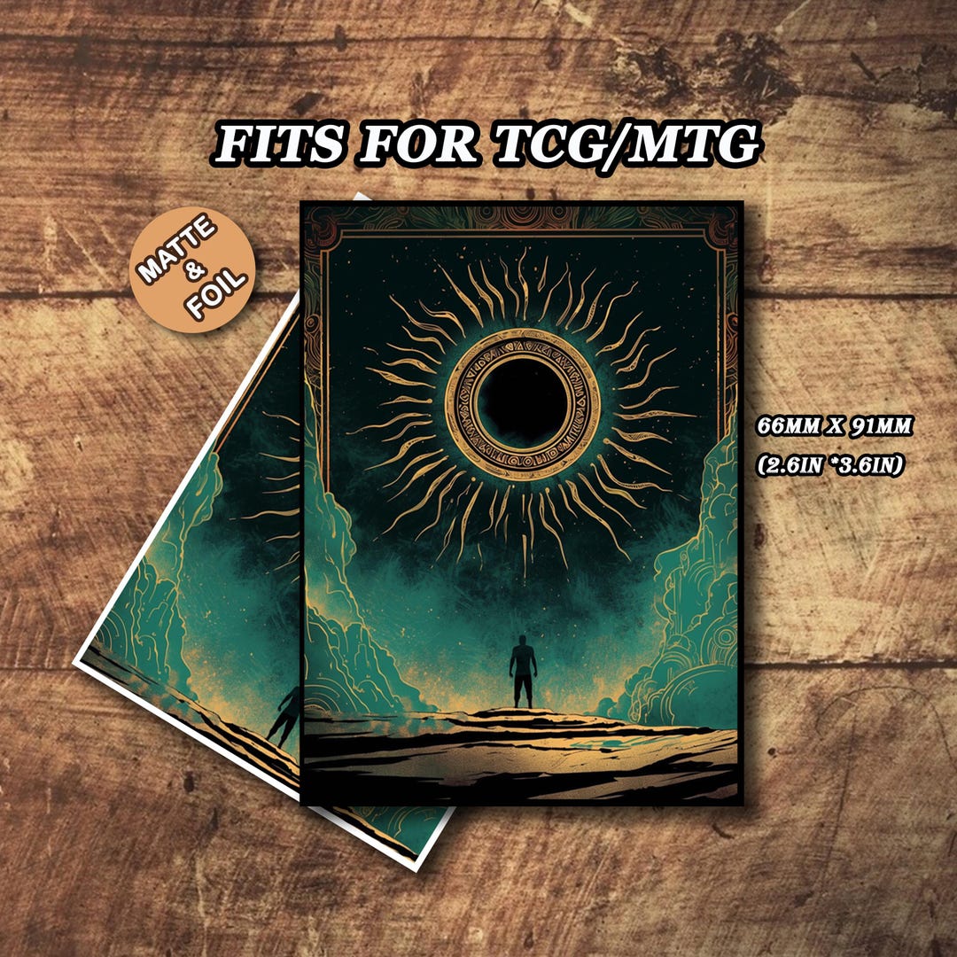 Mtg Card Sleeves, Mtg Sleeves Matte, Radiant Horizon Card Sleeves, Top ...