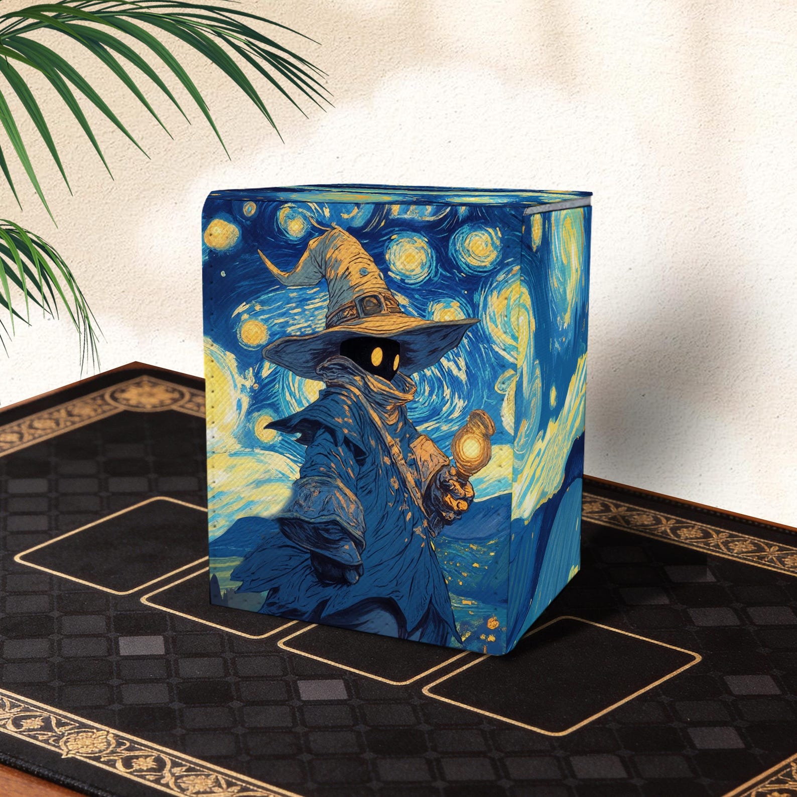 Mtg Deck Box, Holds 100+ Sleeved Cards, Commander Deck Boxes, Star Mage ...