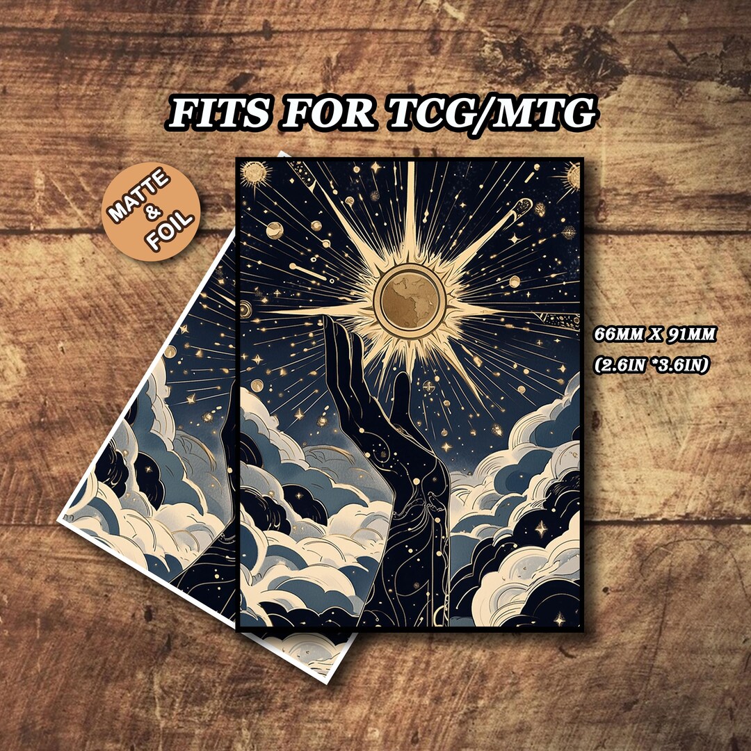 MTG Card Sleeves - Star Summoning Magic Sleeves, Standard & Japanese ...