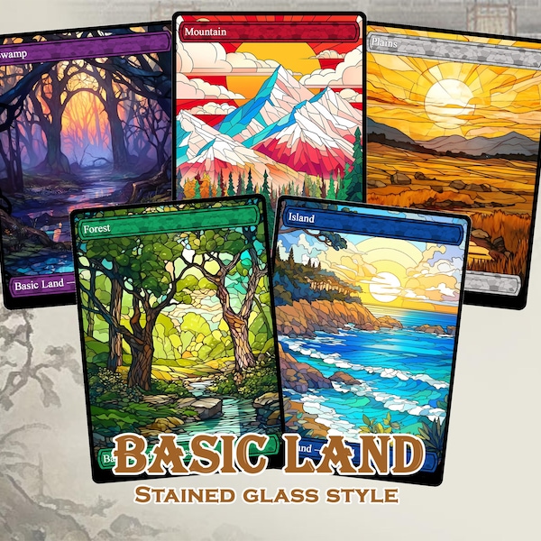 Mtg Proxy Lands - Etsy Australia