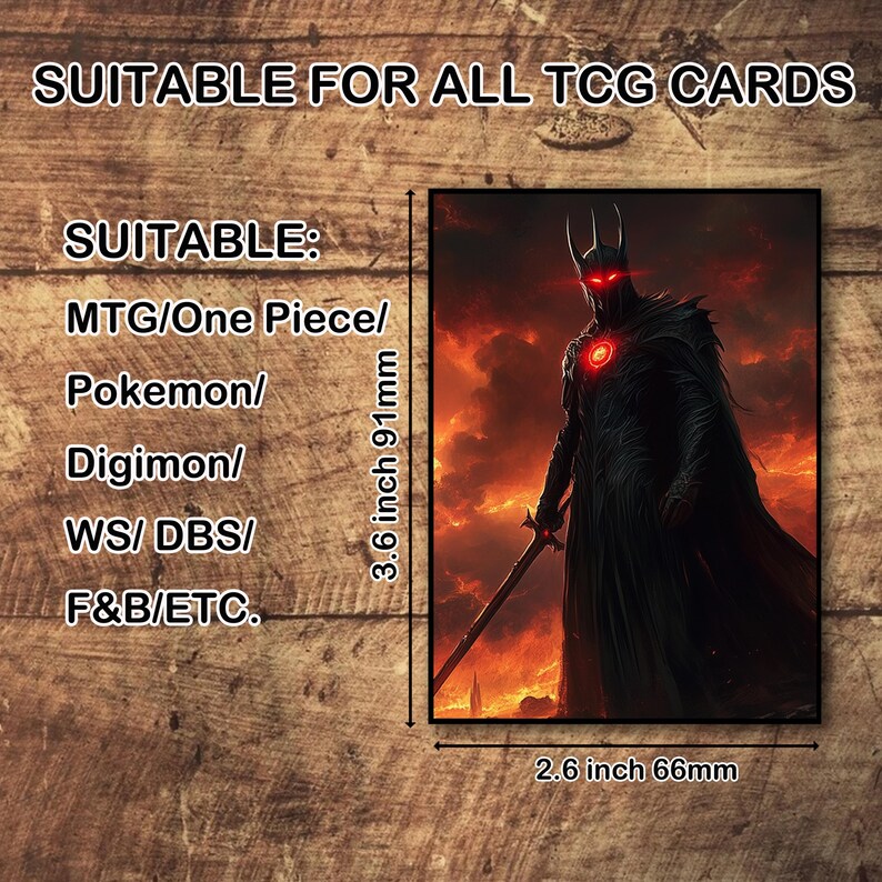 MTG Card Sleeves - Masked Rider Theme, Standard & Japanese Size, Foil ...