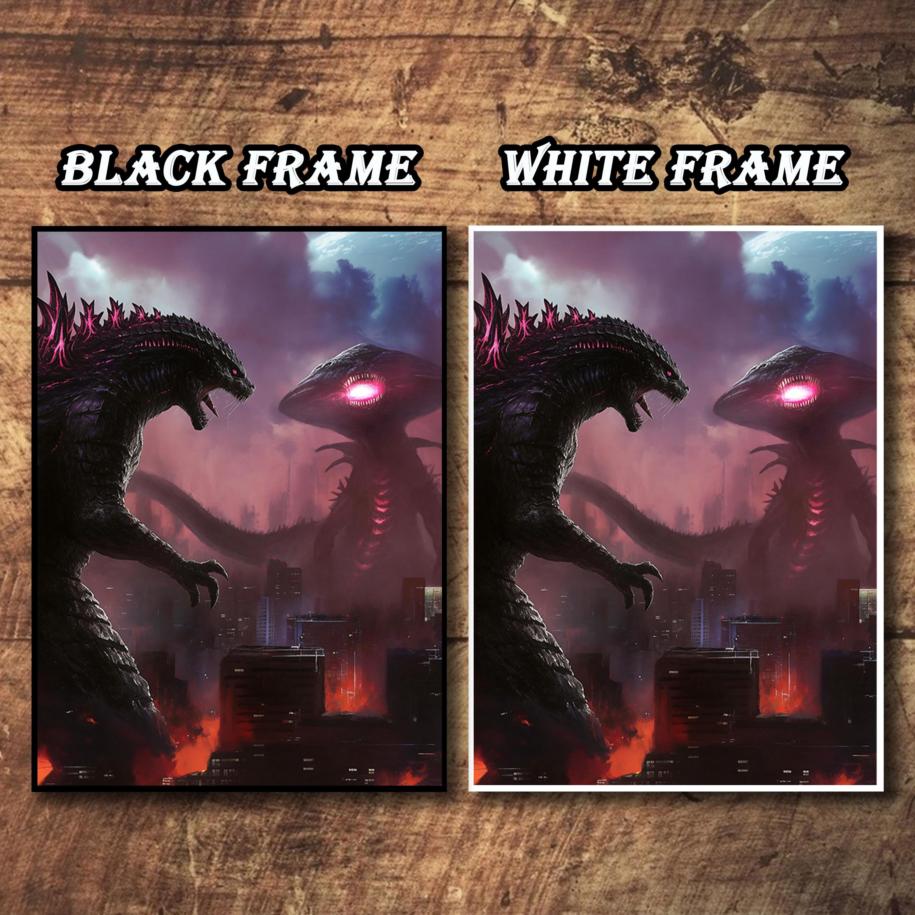MTG Card Sleeves, Anime Godzilla Inspiration TCG Sleeves, Matte or Foil ...