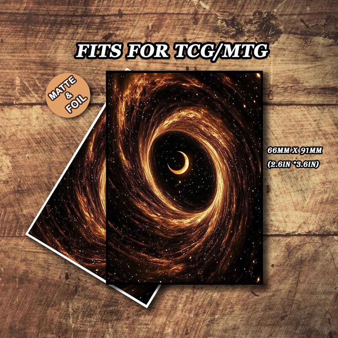 Mtg Card Sleeves, Cosmic Whirlpool Magic Sleeves, Matte or Foil, Gifts ...