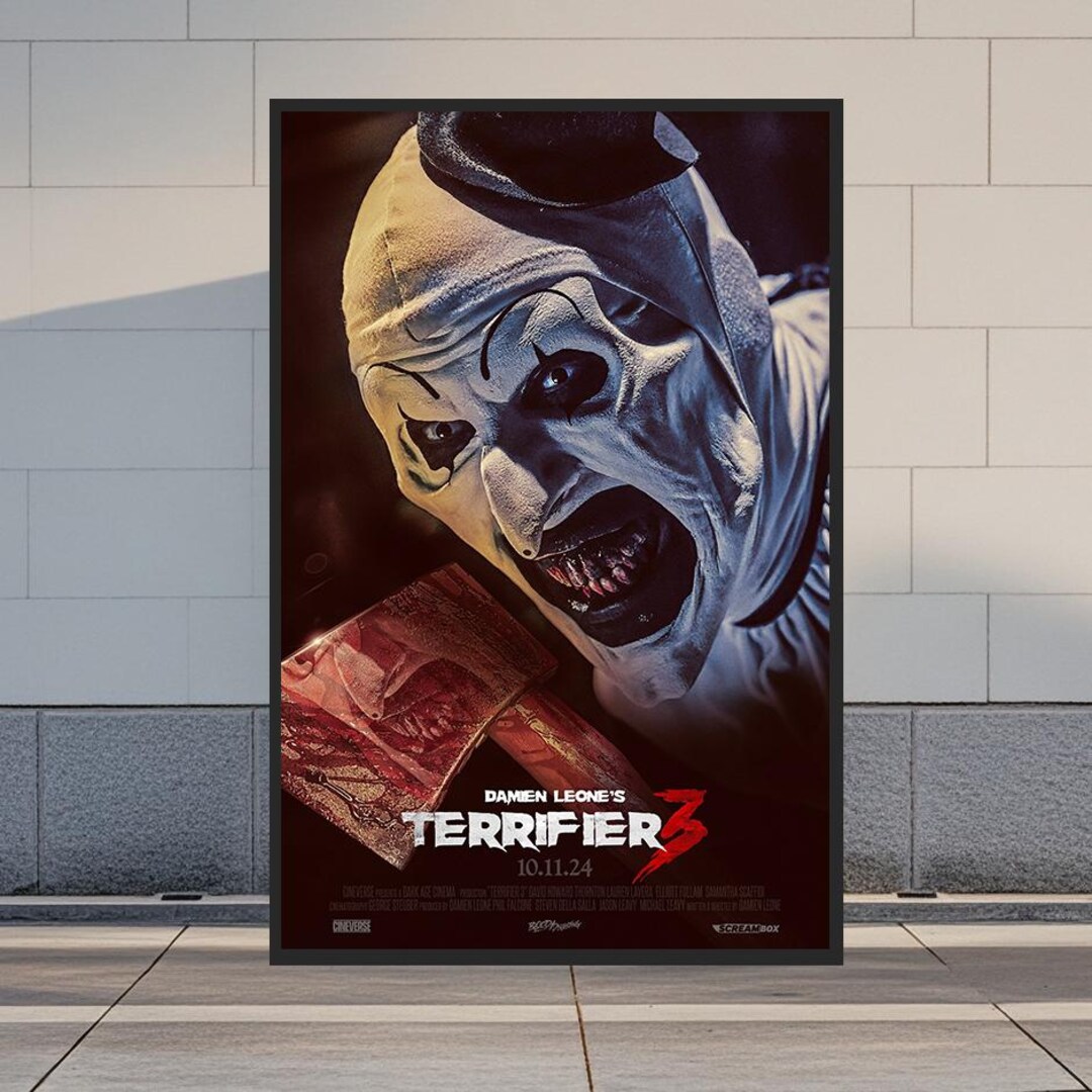 Terrifier 3 Movie Poster,room Decor, Art Poster for Gift,gift for ...