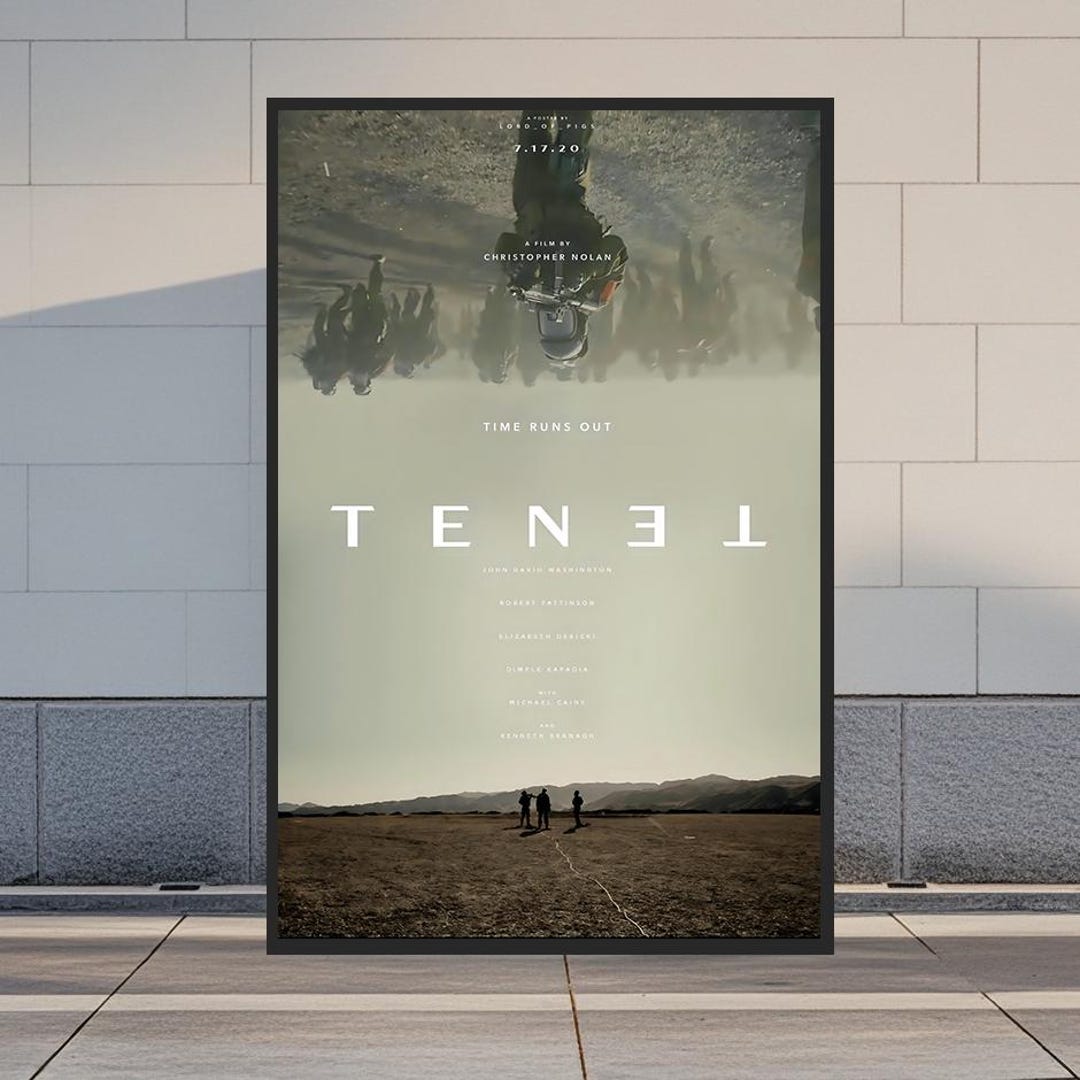 Tenet Movie Poster,room Decor, Art Poster for Gift,gift for Friends ...