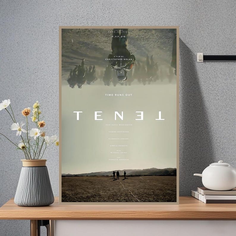 Tenet Movie Poster,room Decor, Art Poster for Gift,gift for Friends ...