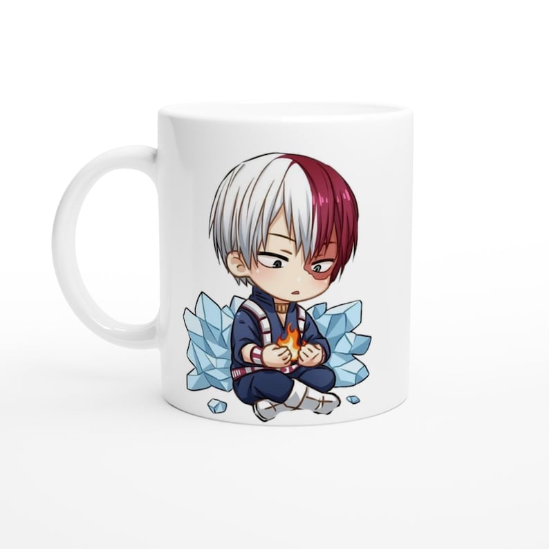 Anime Shoto Todoroki My Hero Academia White Ceramic Mug - Etsy