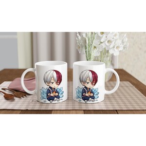 Anime Shoto Todoroki My Hero Academia White Ceramic Mug - Etsy