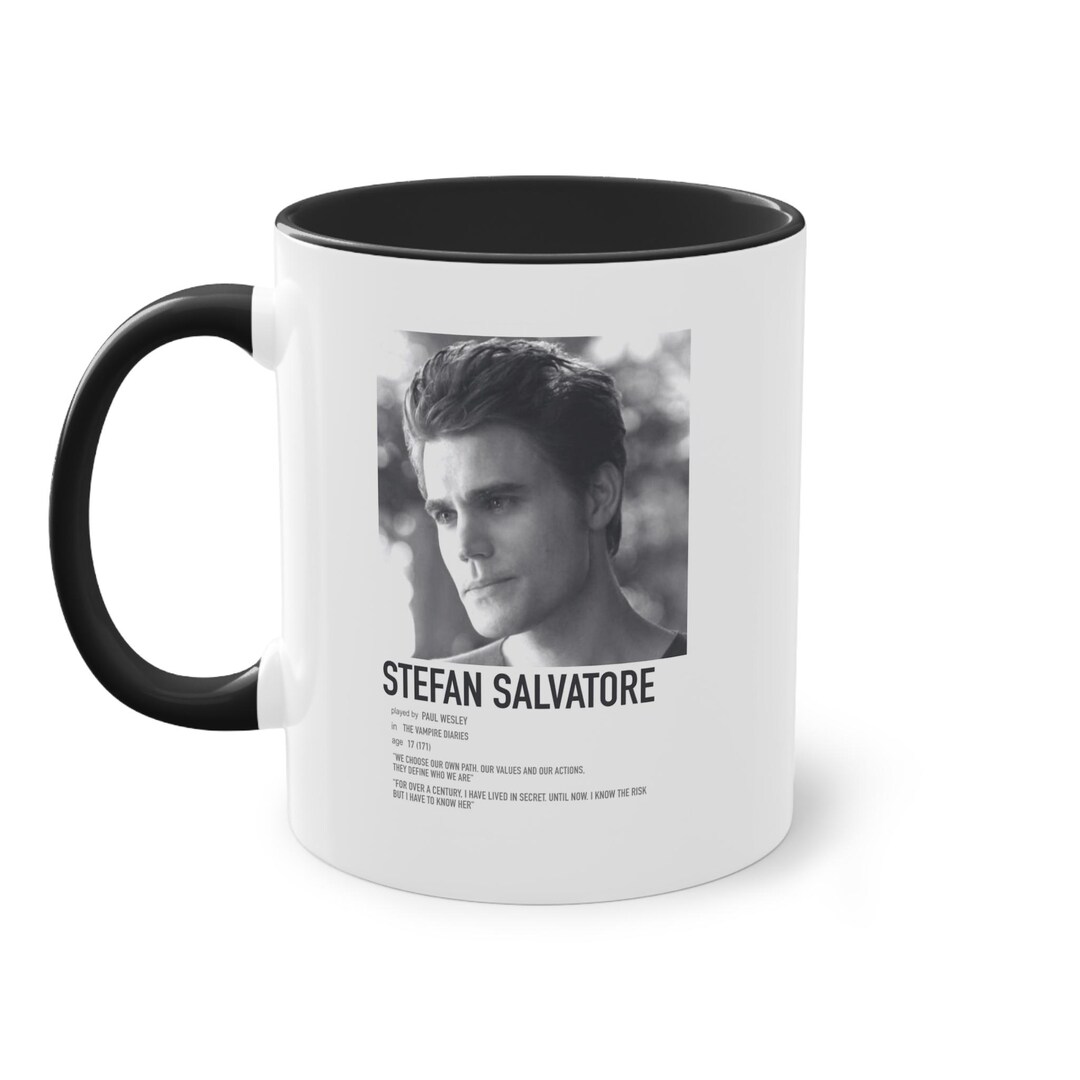 The Vampire Diaries Stefan Salvatore Mug - Etsy