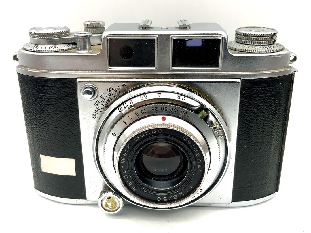 Balda Super Baldina Viewfinder Camera Baldanar 1:2.8/50 Prontor-svs ...