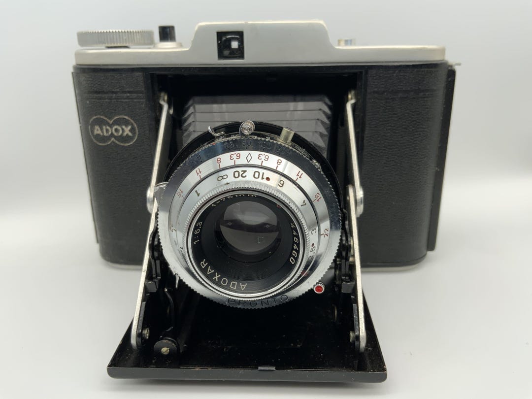 Adox Golf Folding Camera With Adoxar 1:6.3 75 Mm Red V Pronto - Etsy