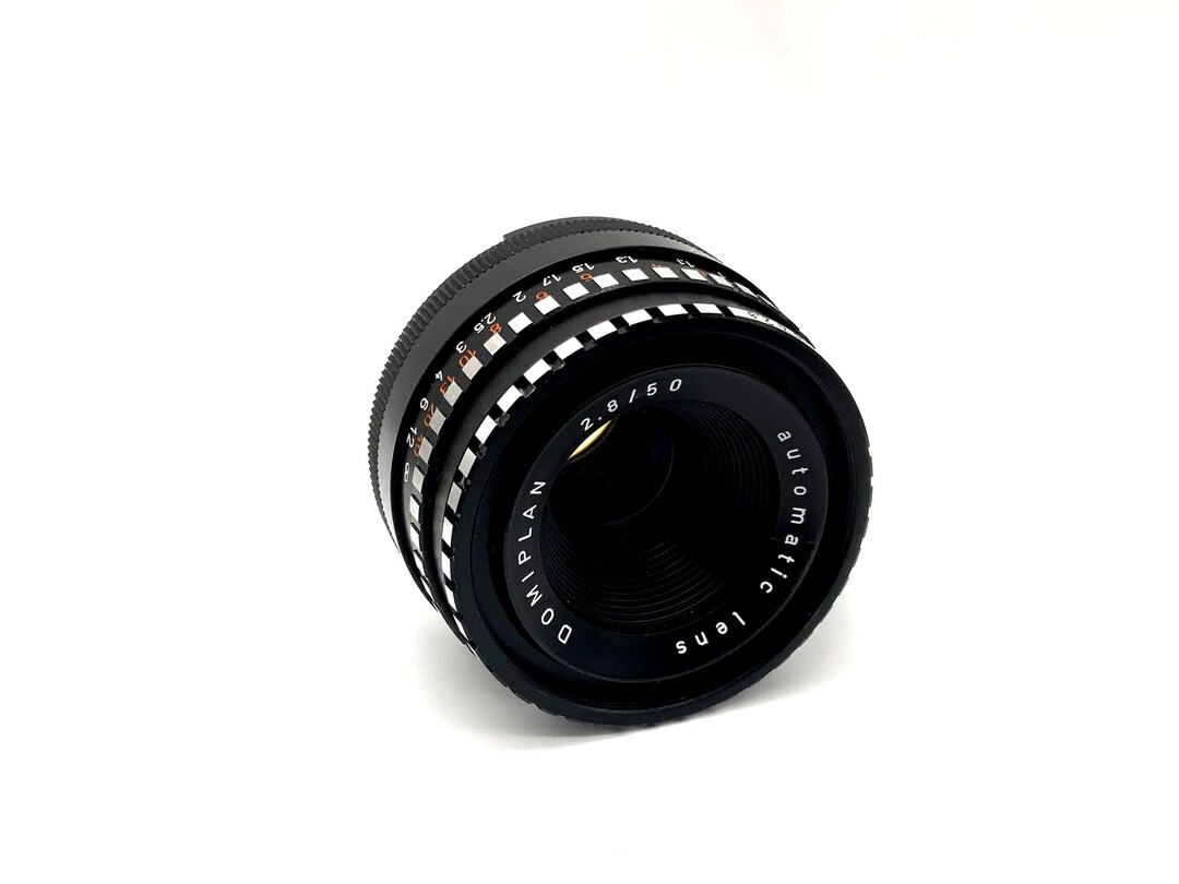 Meyer Optik Görlitz 50 Mm 1:2.8 Lens Domiplan Zebra Automatic Lens (exa ...