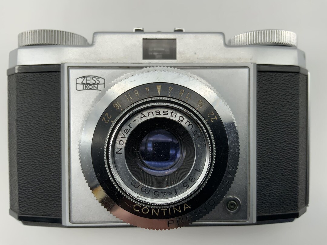 Zeiss Ikon Contina Viewfinder Camera With Novar Anastigmat 45 Mm 1:3.5 ...