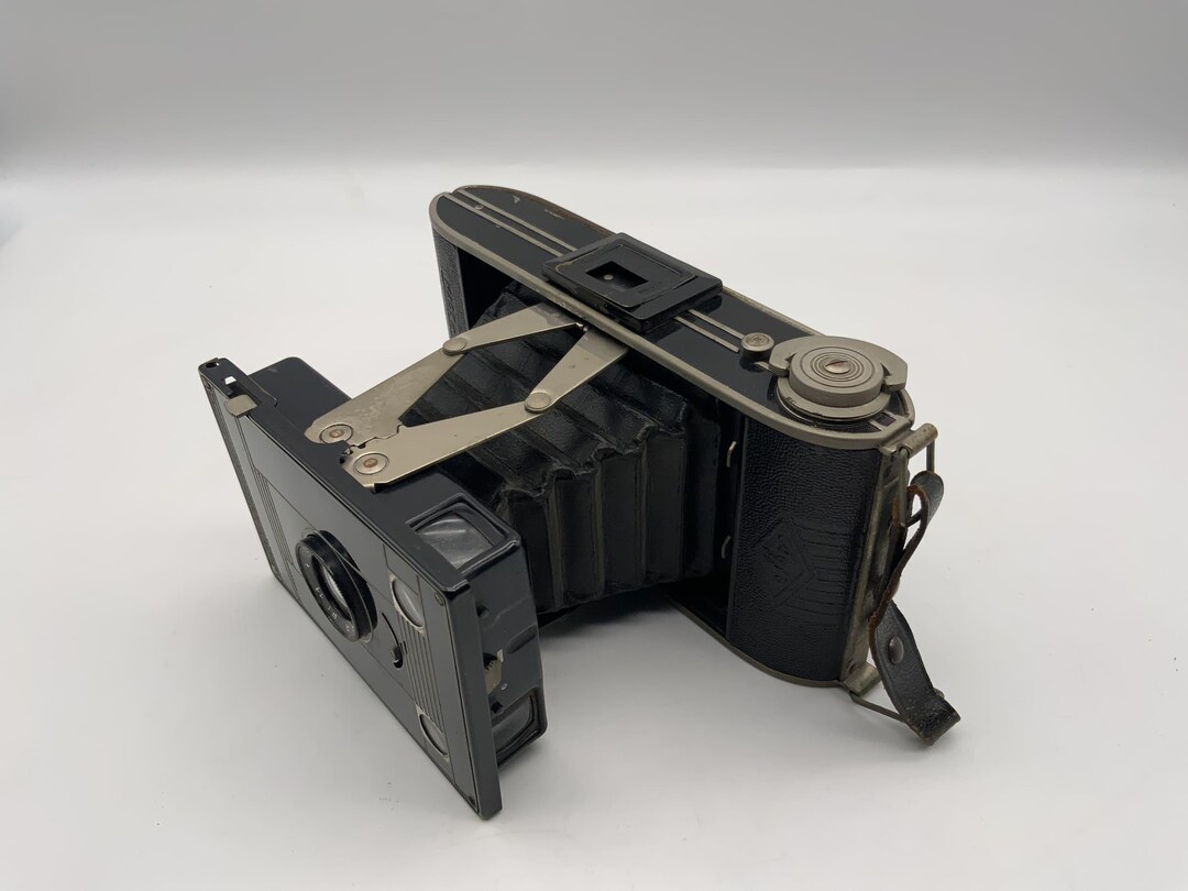 Agfa Billy-clack Folding Camera With Bilinar 1:11 Roll Film Bellows ...
