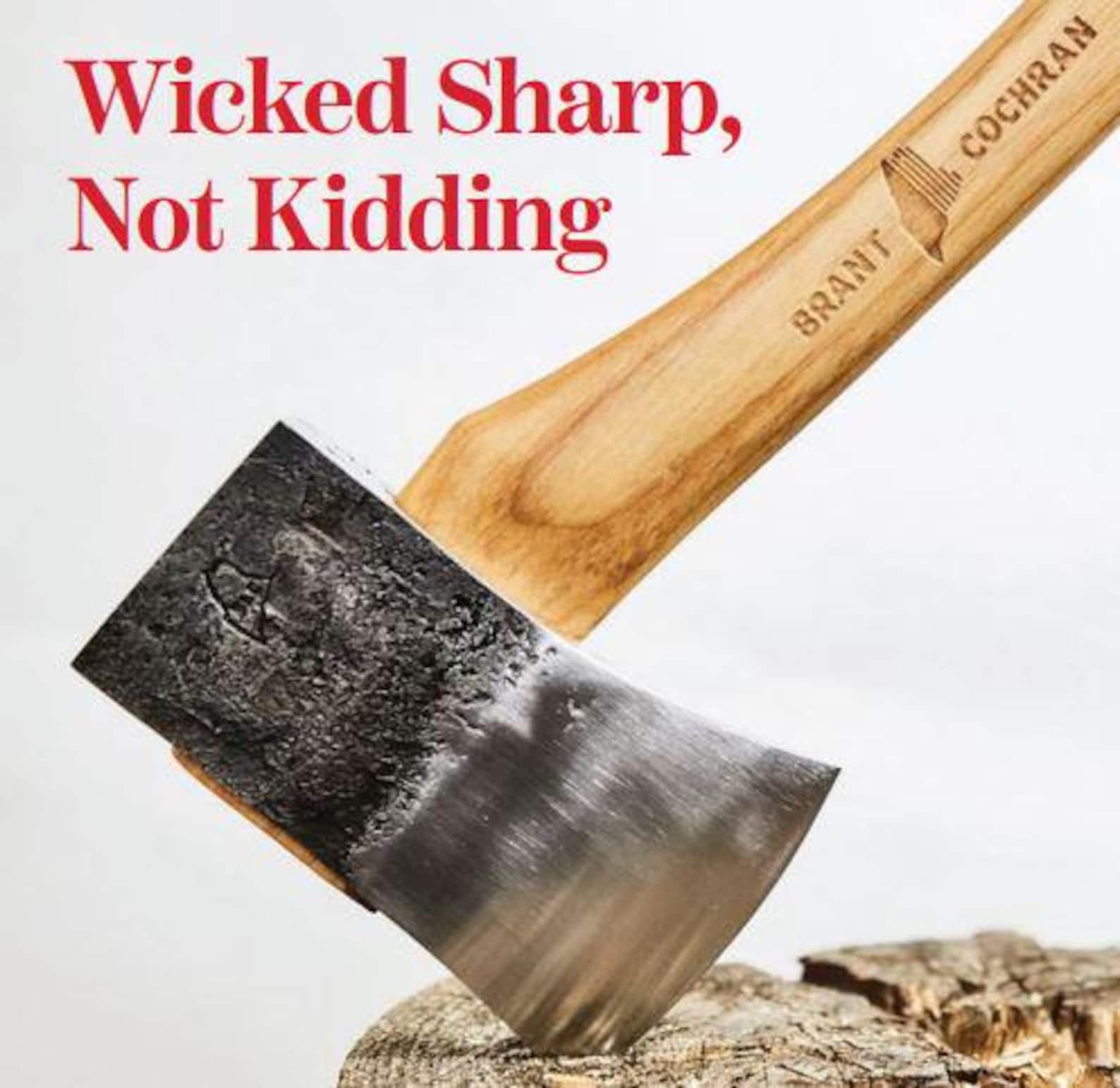 ALLAGASH CRUISER | Handmade Axe | American Made Axe | Hand Forged Axe ...