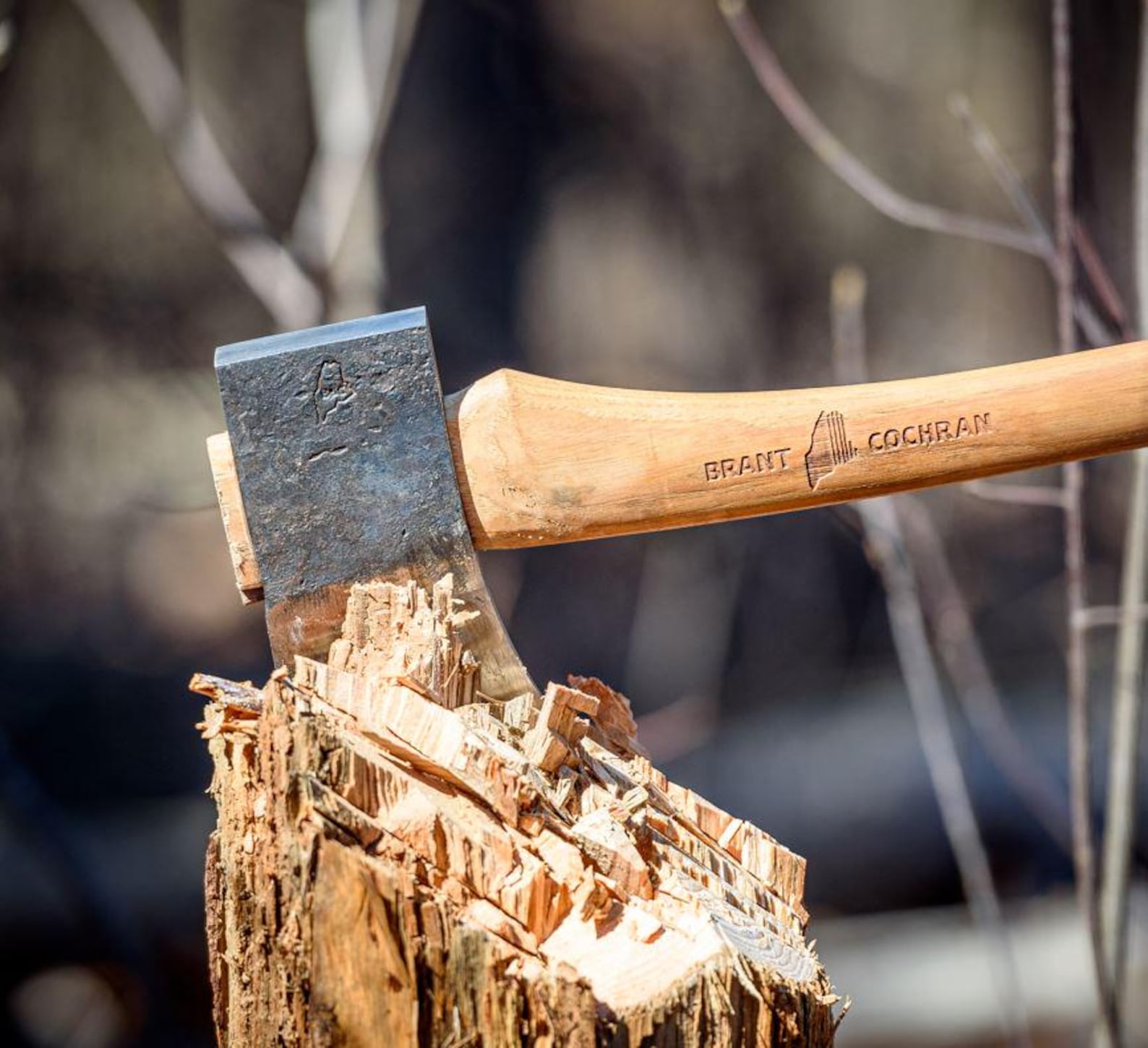 ALLAGASH CRUISER | Handmade Axe | American Made Axe | Hand Forged Axe ...