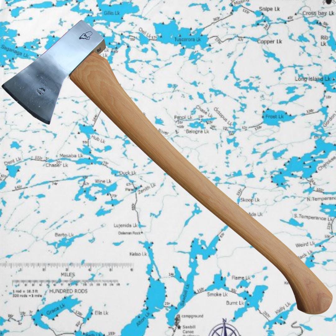THE VOYAGEUR - A Hand-forged Hudson Bay Pattern Axe - Etsy