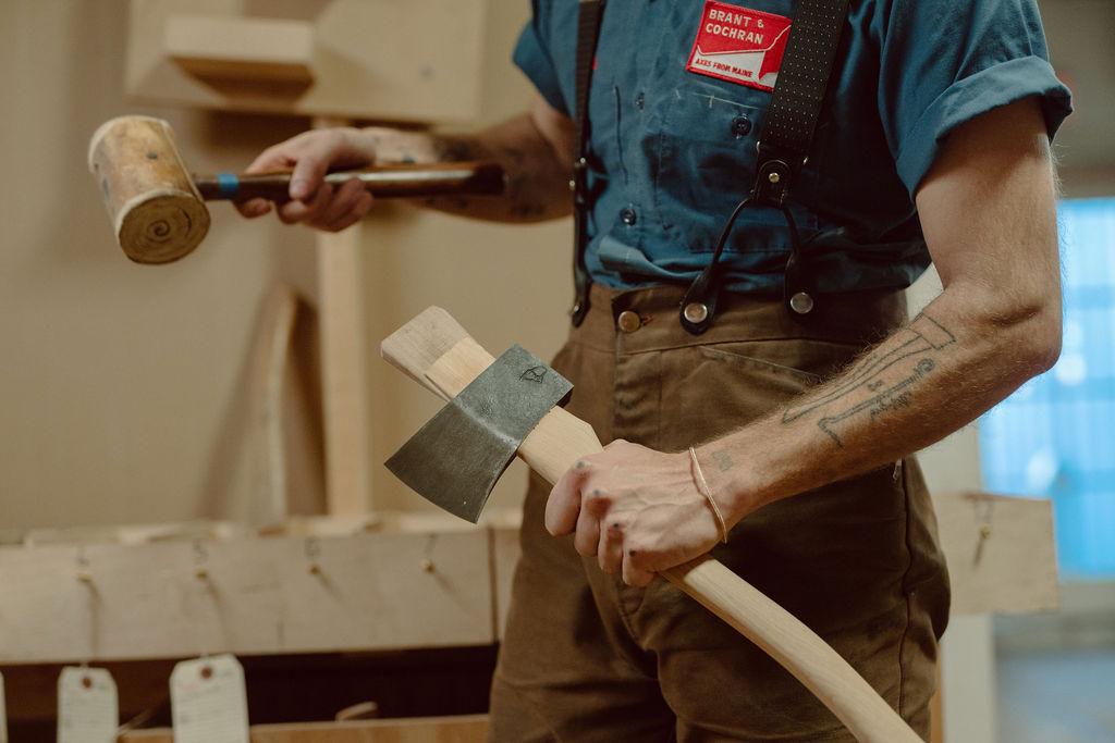 ALLAGASH CRUISER | Handmade Axe | American Made Axe | Hand Forged Axe ...