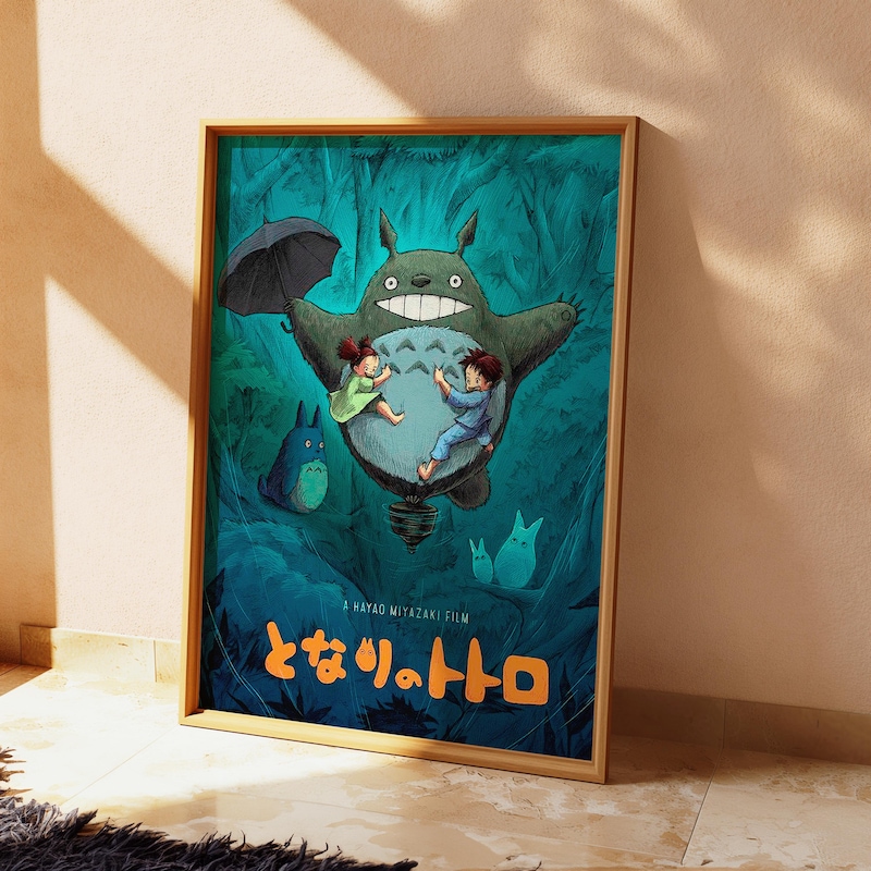 Totoro Poster - Etsy