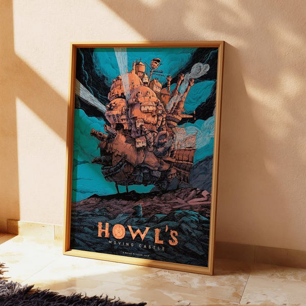 Howl's Moving Castle Posters - Etsy
