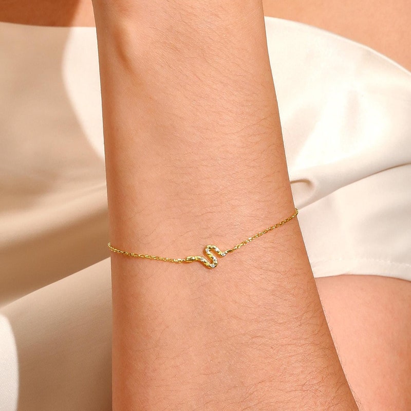 Snake Diamond Cuff Bracelet - Etsy