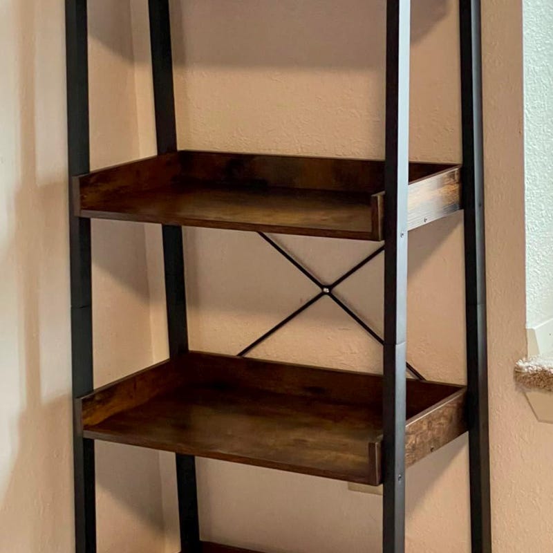 Rustic Ladder Shelf - Etsy