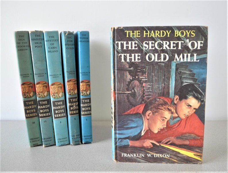 Hardy Boys the Secret of the Old Mill Vintage Mystery Hardback - Etsy