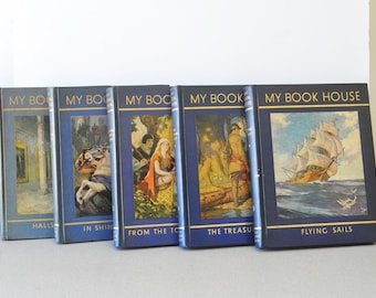 1948 My Book House Treasury of Childrens Stories by Olive Beaupré ...