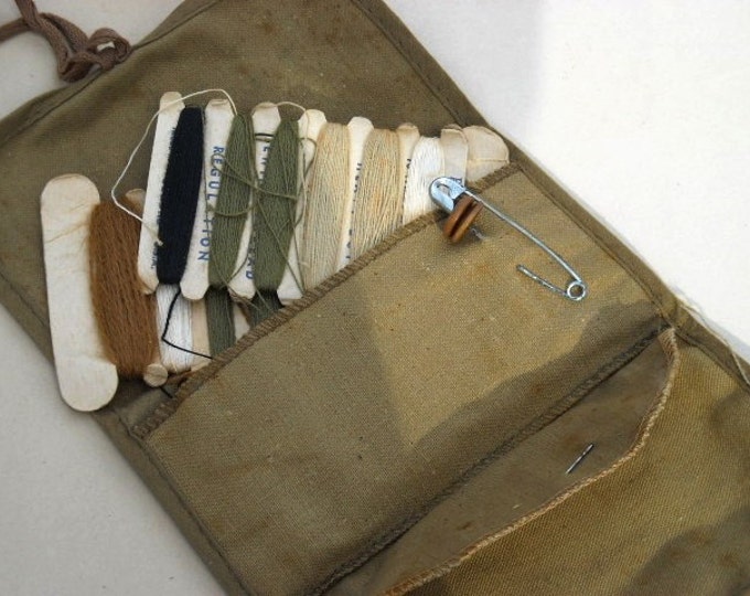 World War II Vintage Military Sewing Kit - Etsy UK