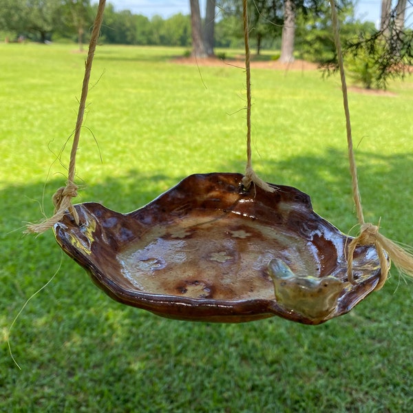 Pottery Bird Bath - Etsy