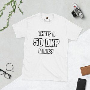 50 DKP Minus - World of Warcraft Meme T-shirt | Unisex Cotton Tee - Etsy