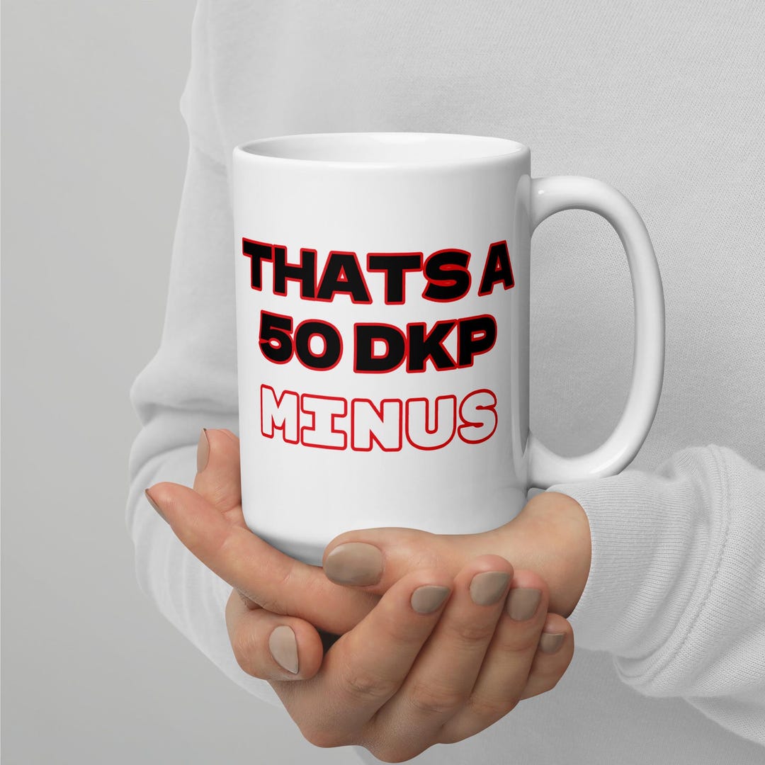 50 DKP Minus Mug – World of Warcraft Gamer Gift - Etsy