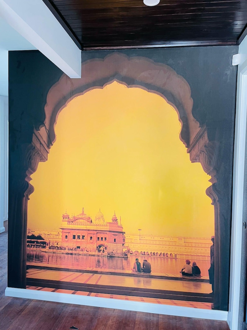 Golden Temple Amritsar Wallpaper Wall Mural Sikh Wallpaper for Prayer ...