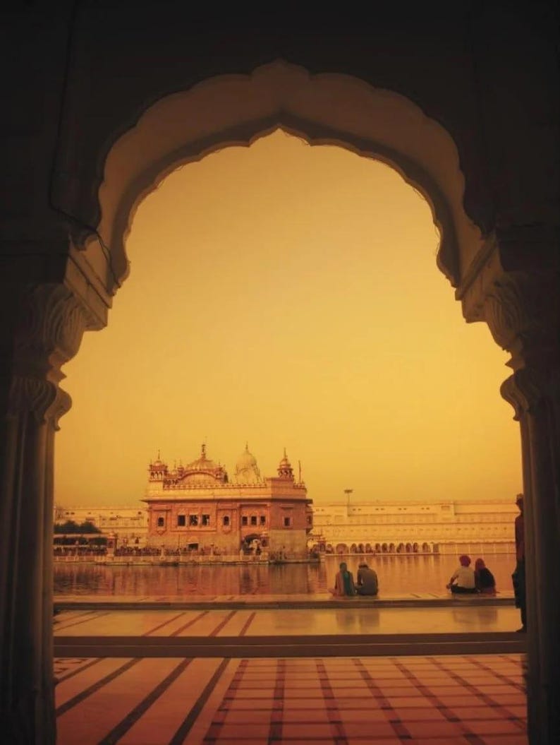 Golden Temple Amritsar Wallpaper Wall Mural Sikh Wallpaper for Prayer ...