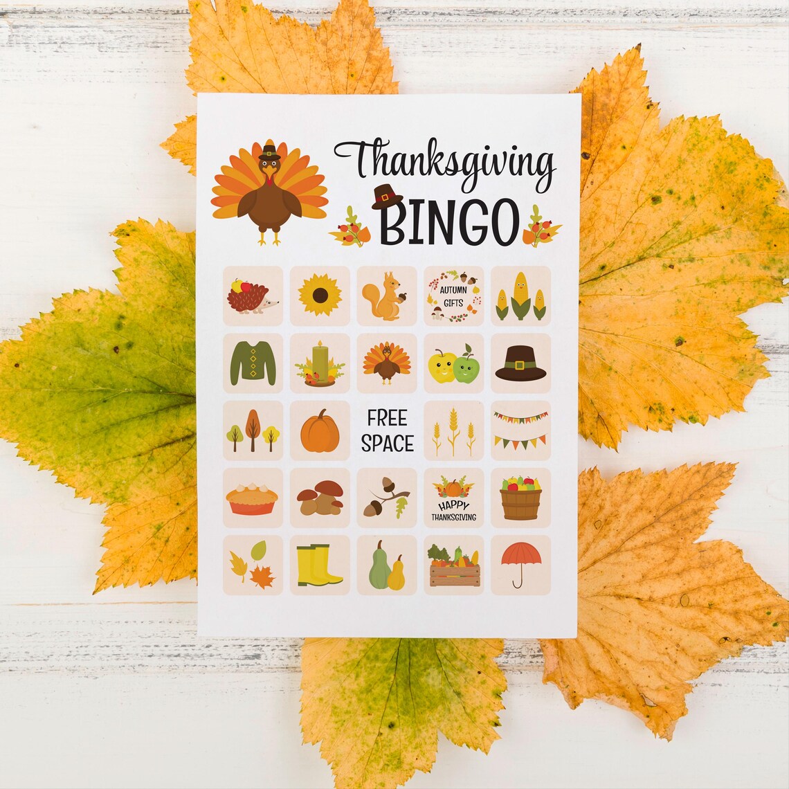 Thanksgiving Bingo. 30 Thanksgiving Bingo Cards. Family Thanksgiving ...