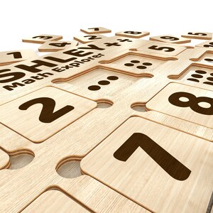Personalized Math Explorer Montessori Laser Cut Files, Number ...
