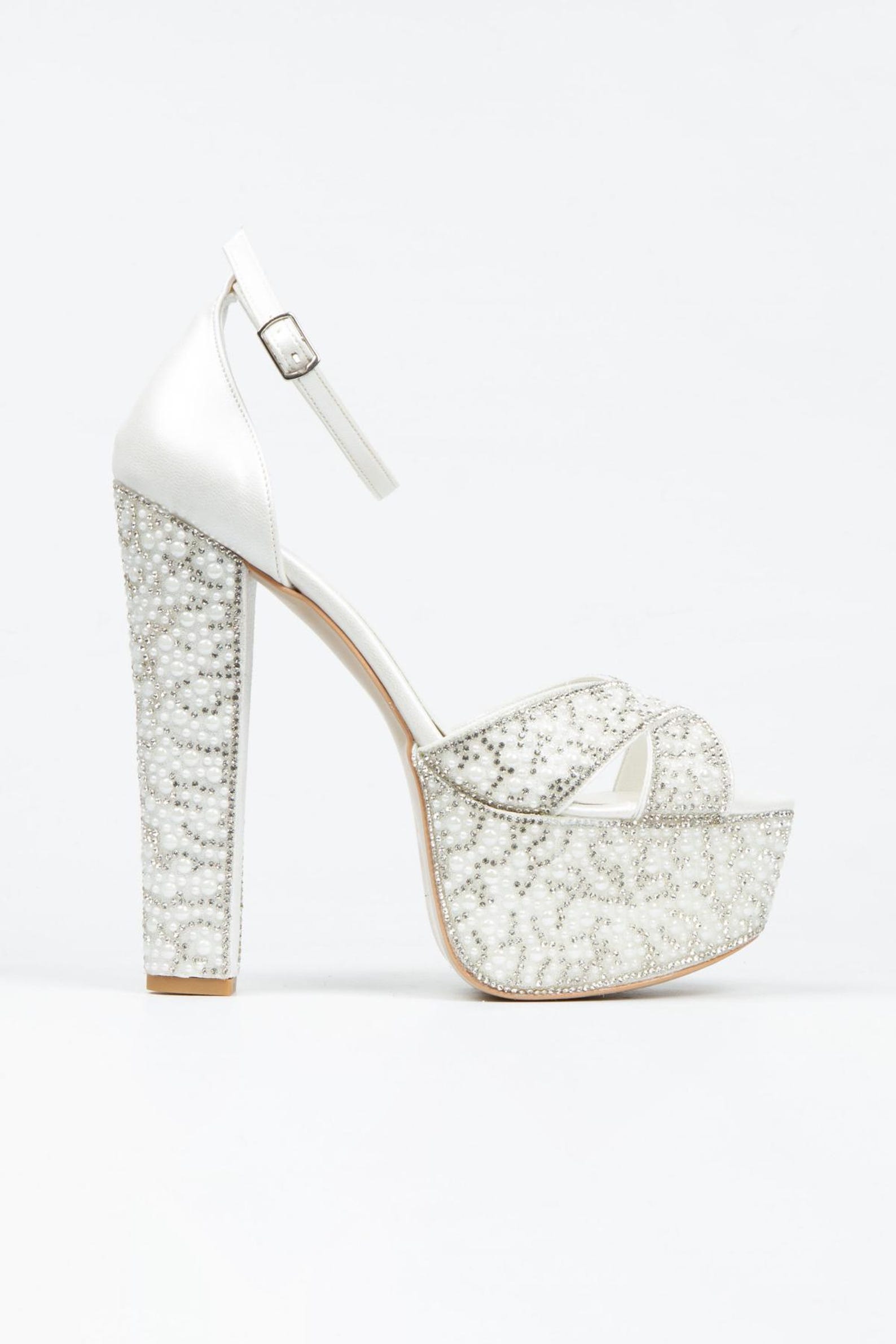 Wedding Shoes, Bride Wedding Shoes,platform Shoes, Evening Shoes ...